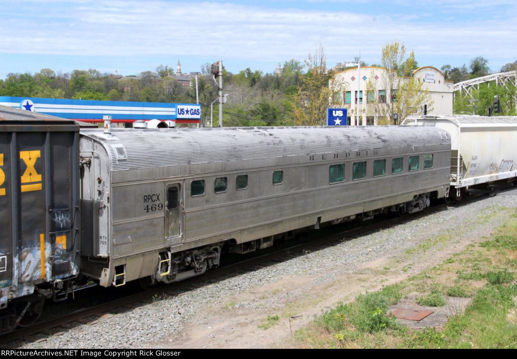Former DL&W Budd "Phoebe Snow" Dining Car (RPCX 469) On H74